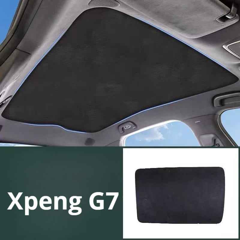 XPENG G7 Roof Sunshade | One-Piece Suede Sunroof Cover – Xpengcd